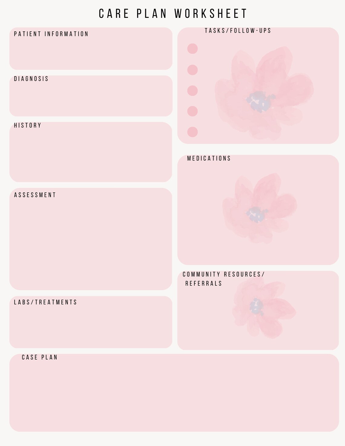 Nurse Case Manager Planner Toolkit: PRINTABLE Digital Organization ...