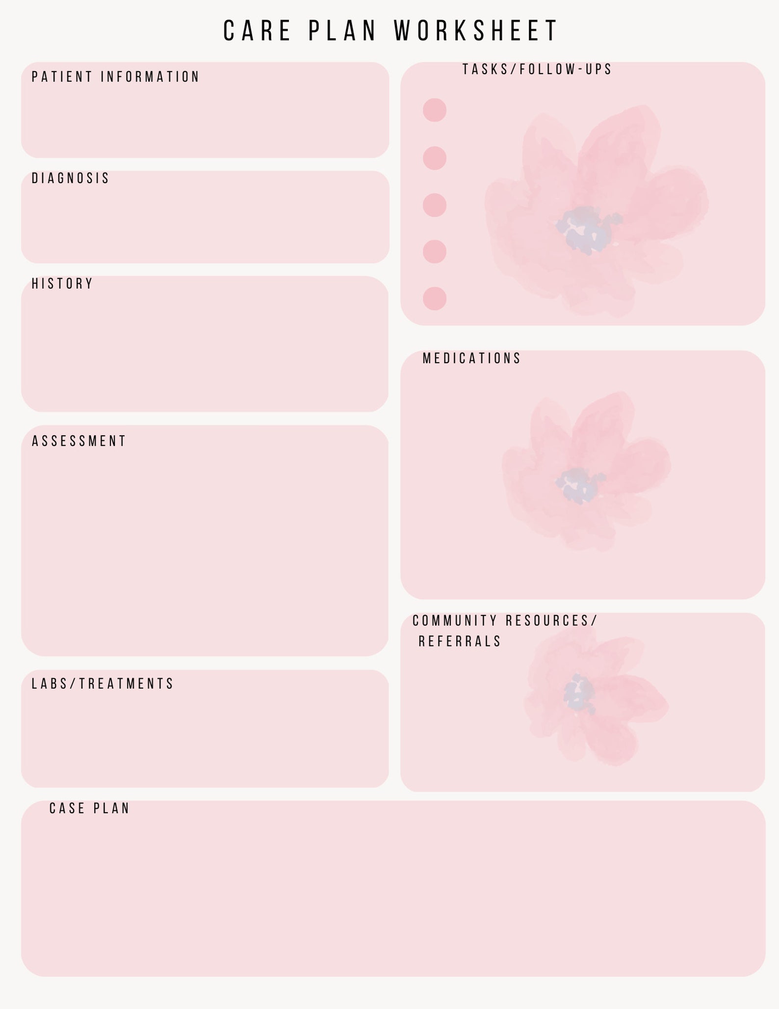 Nurse Case Manager Planner Toolkit: PRINTABLE Digital Organization ...