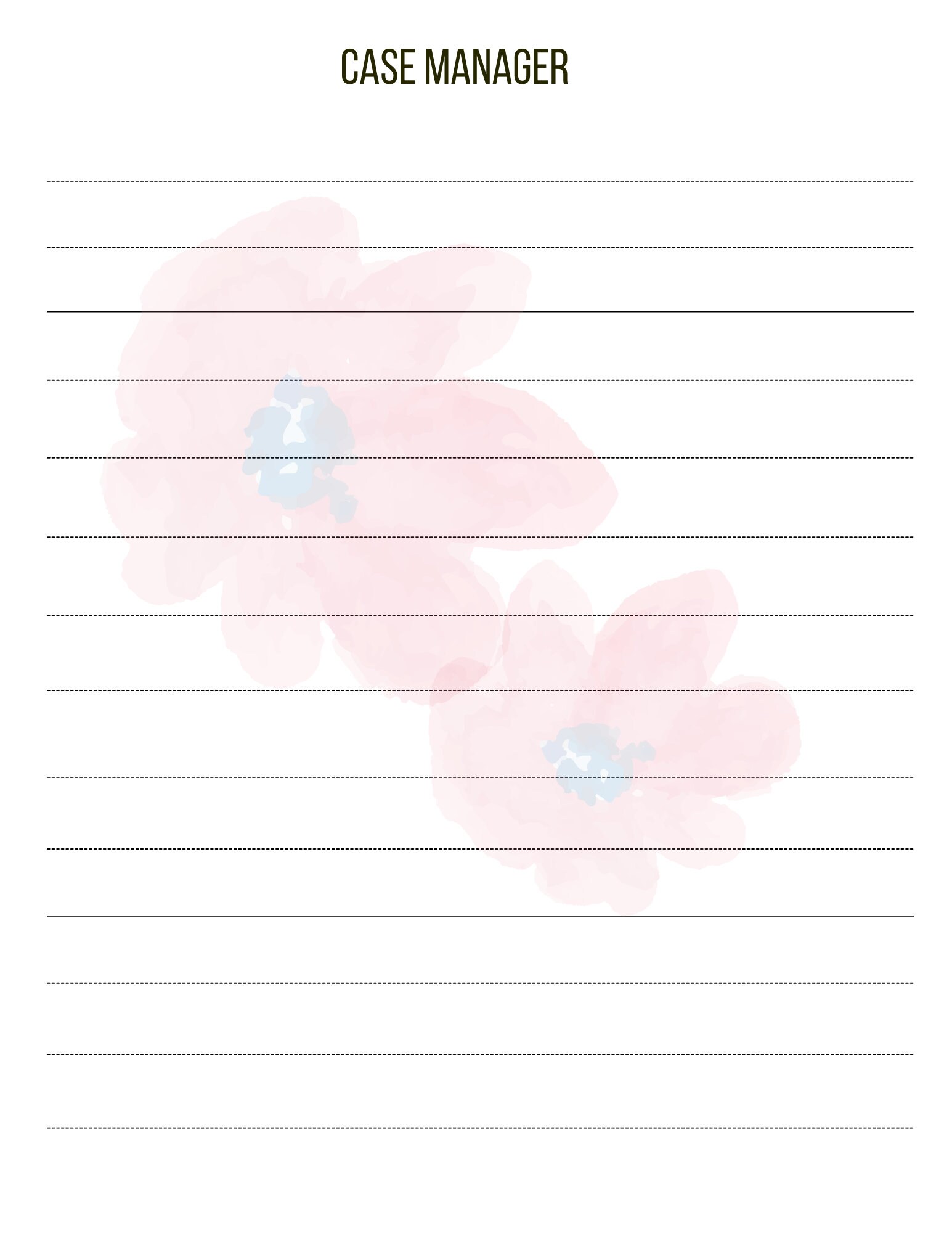 Nurse Case Manager Planner Toolkit: PRINTABLE Digital Organization ...