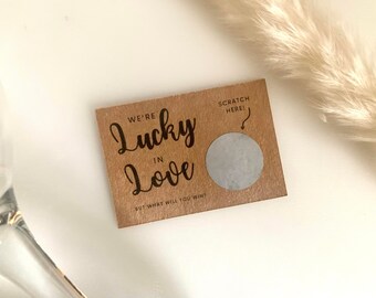 Wedding Scratch Card - Etsy