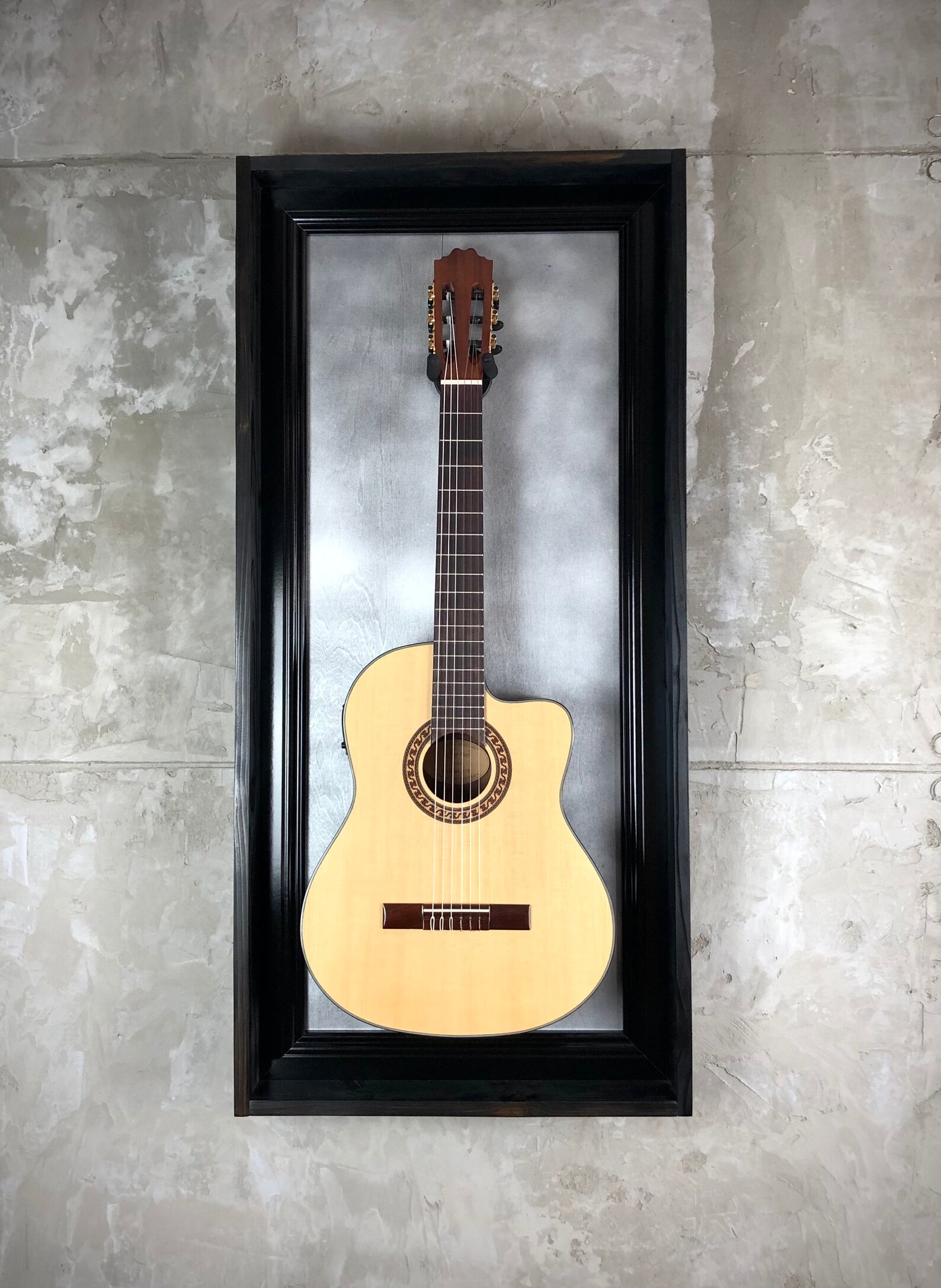 Guitar Wall Display Frame for GIBSON, FENDER, PRS Electric Guitar ...