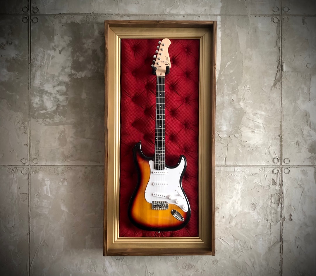 Guitar Wall Display Frame, Guitar Hanger Wall Mount for Fender Gibson ...