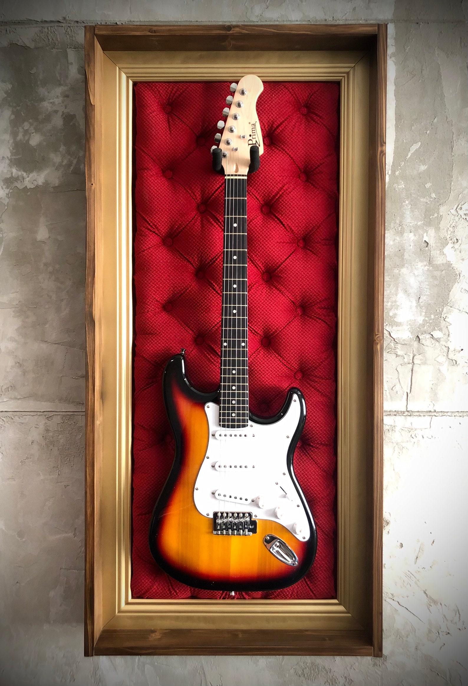 Guitar Wall Display Frame, Guitar Hanger Wall Mount for Fender Gibson ...