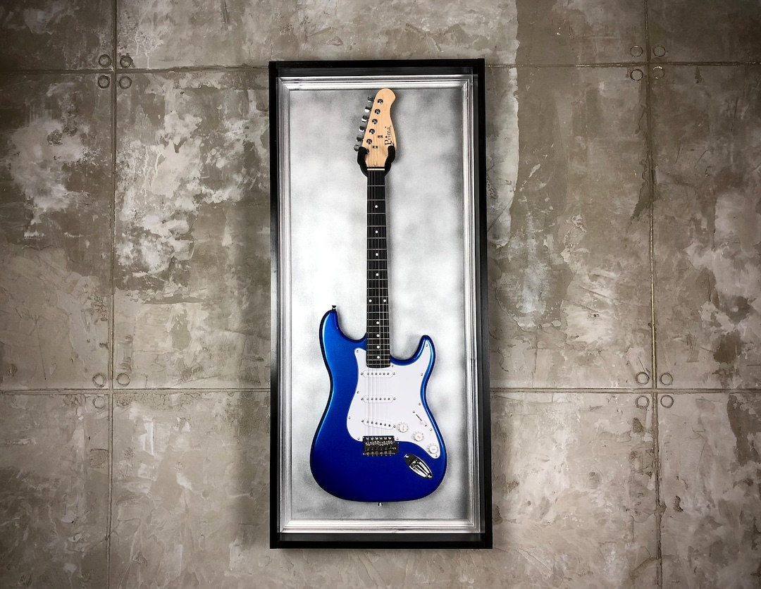 Guitar Wall Display Frame for GIBSON, FENDER, PRS Electric Guitar ...