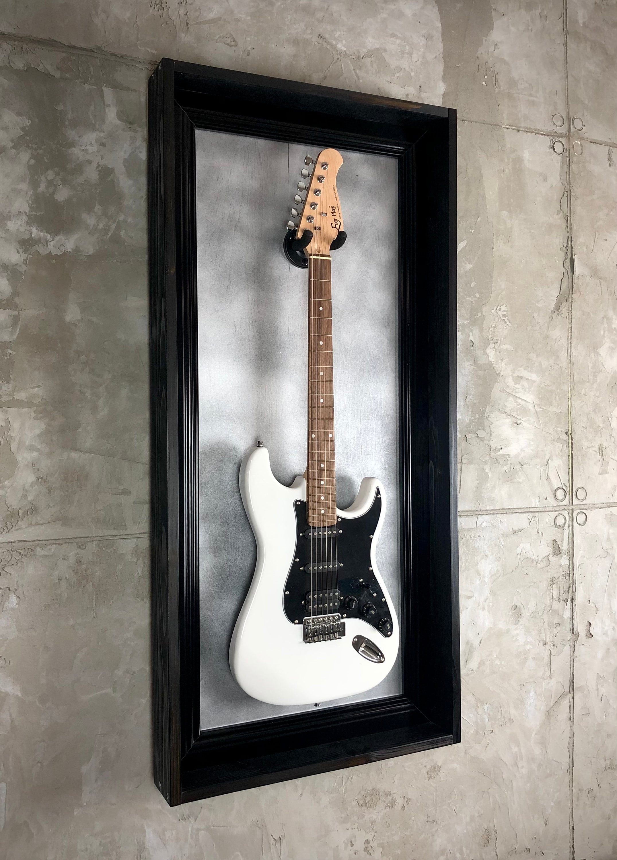 Guitar Wall Display Frame for GIBSON, FENDER, PRS Electric Guitar ...