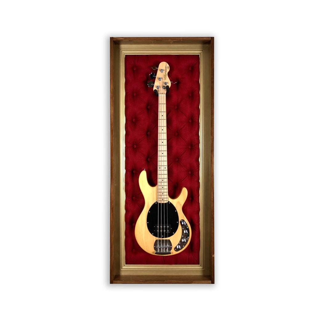 Bass Guitar Wall Display Frame, Guitar Hanger - Etsy