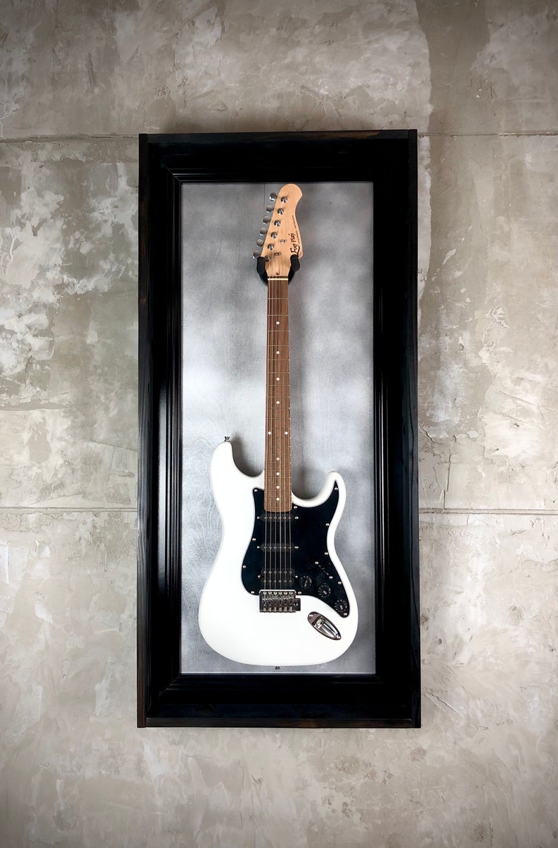 Guitar Wall Display Frame for GIBSON, FENDER, PRS Electric Guitar ...