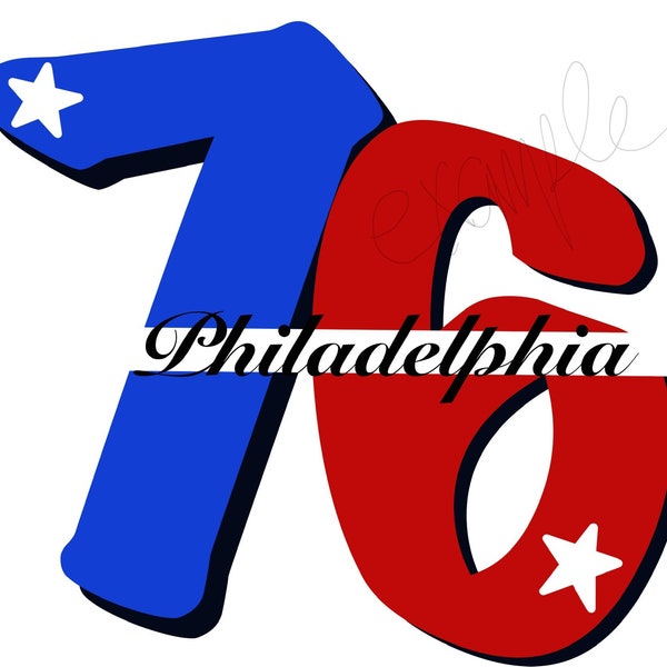 Philadelphia 76ers Png - Etsy