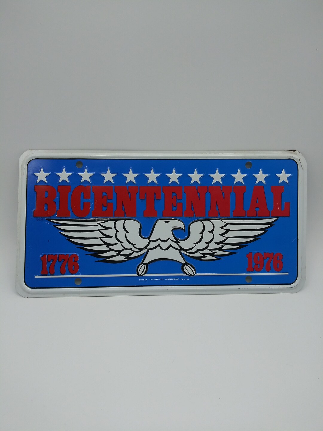 1776 1976 Bicentennial License Plate - Etsy