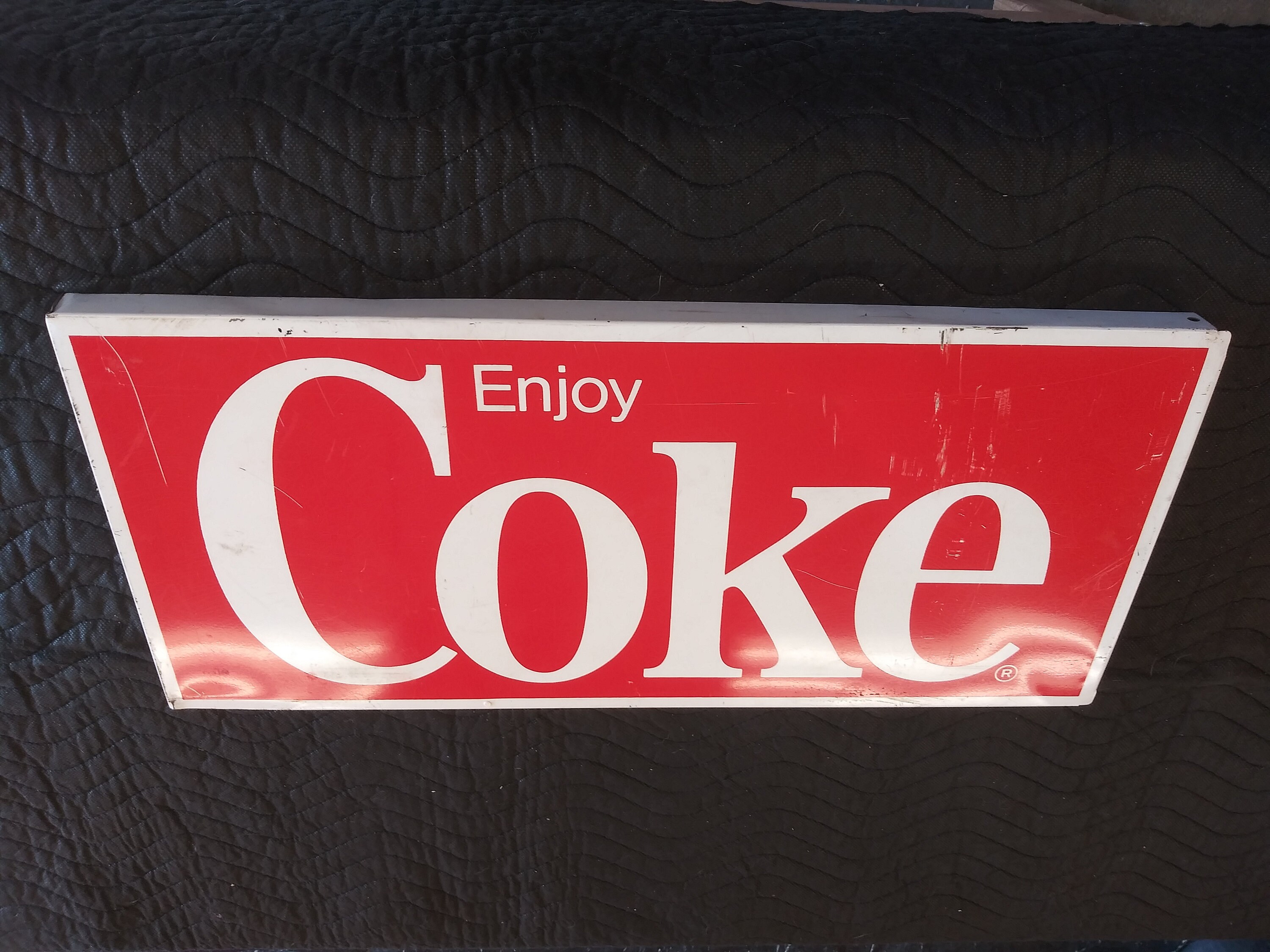 Enjoy Coke Coca-cola Display Sign - Etsy