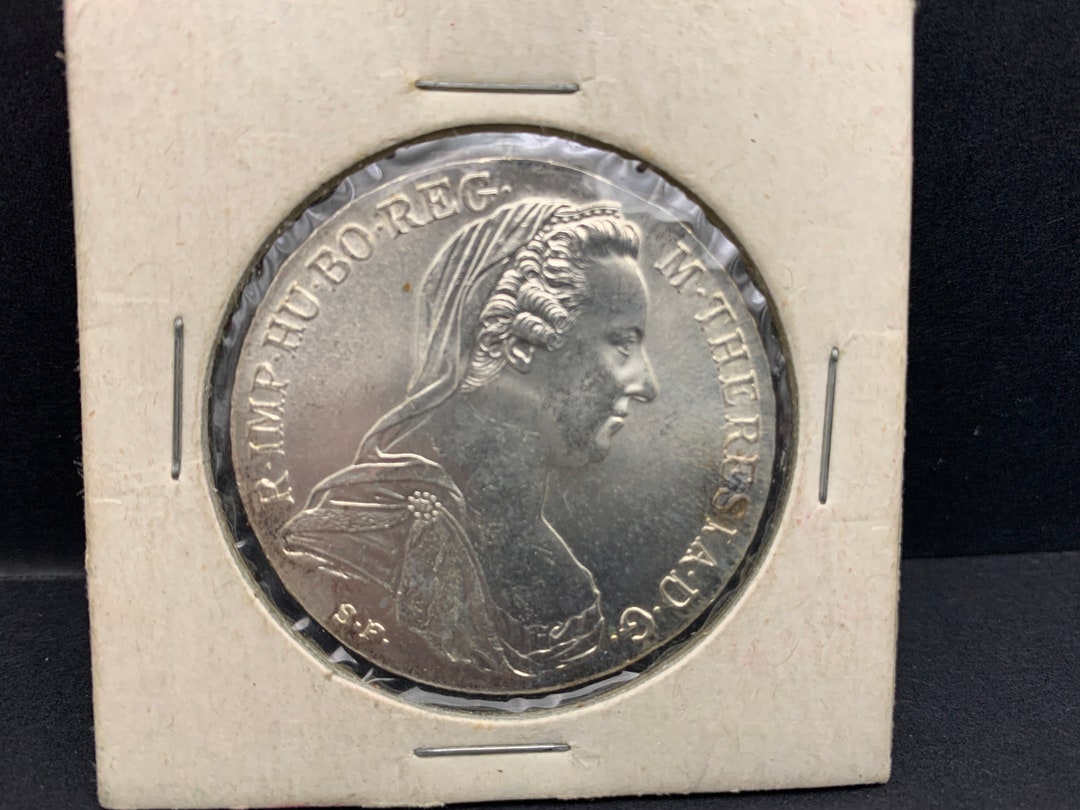 1780 Maria Theresia Thaler Silver Coin - Etsy