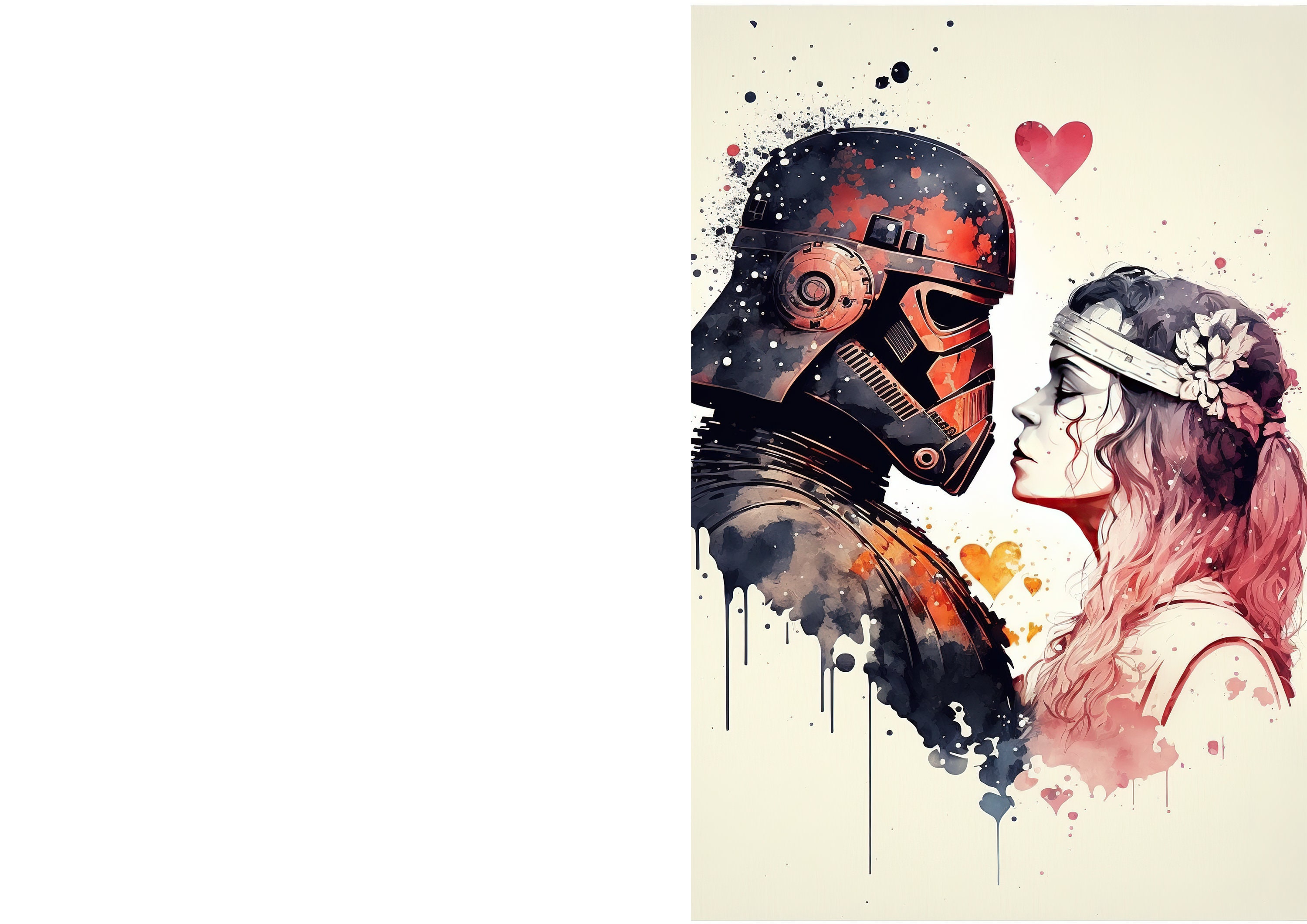 Star Wars Themed Birthday Card Printable Star Wars Greeting Card Print ...