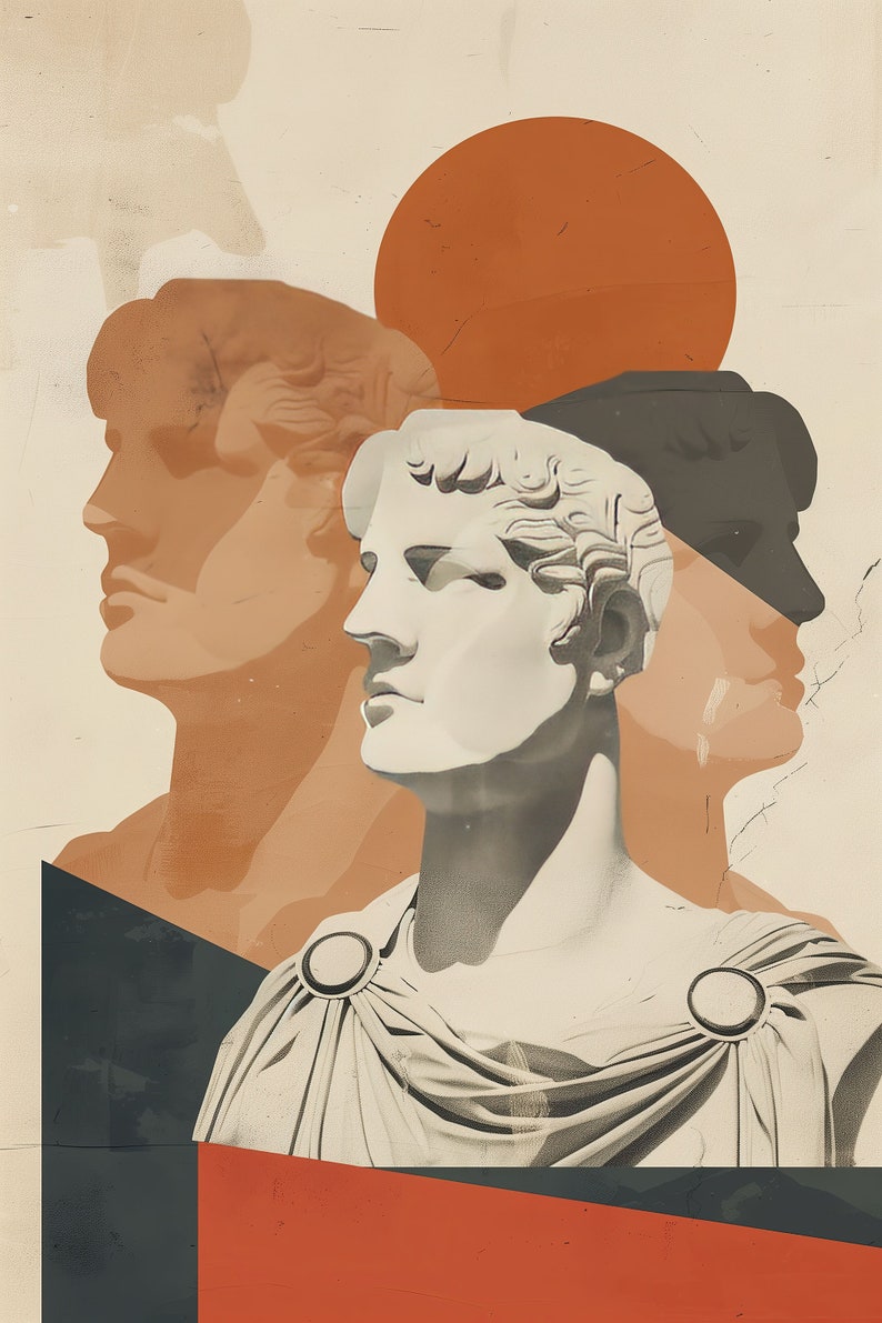 3 Ancient Roman Digital Art Prints Inspired by Roman Mythology and ...