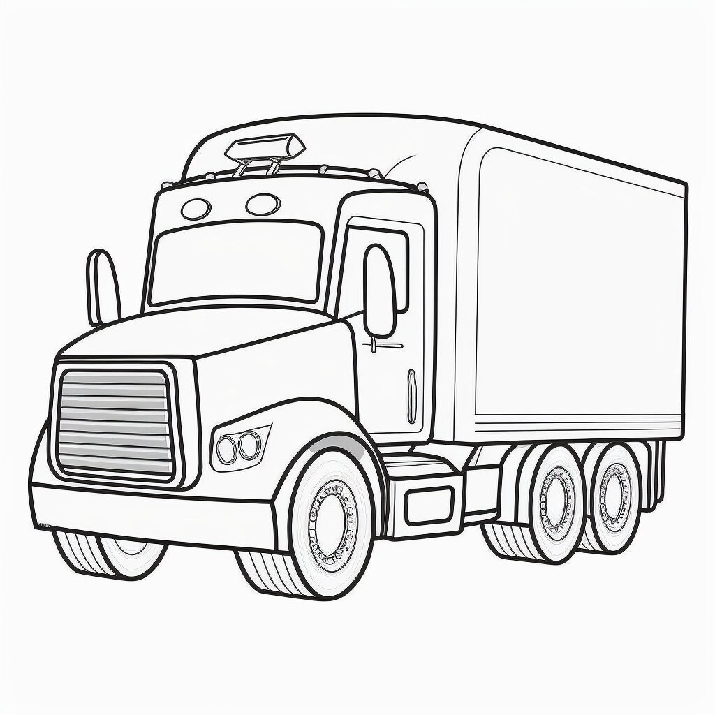 Vehicles Coloring Pages, Print at Home Car Coloring Book, Printable ...