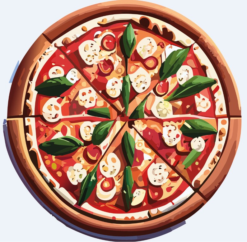 12 Pizza Png, Pizza Illustrastion, Pizza Png Pack, Pizza Desing, Mix ...