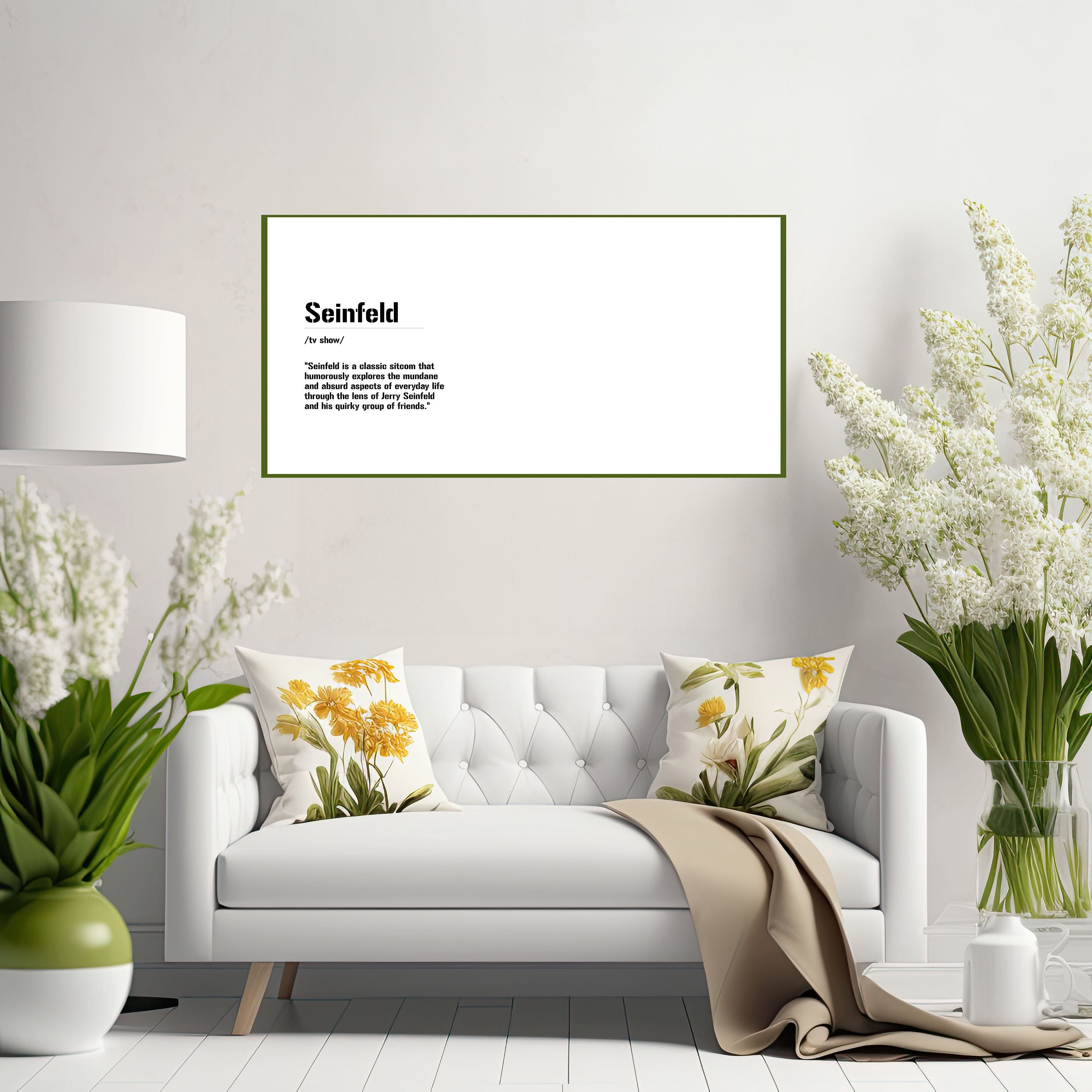 Seinfeld Definition Digital Wall Art, Inspiring Quote, Digital Dream ...