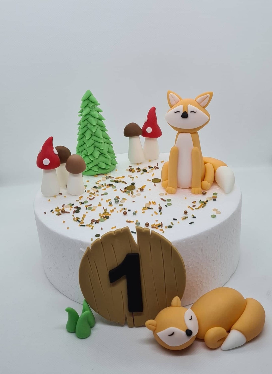 Fondant Figures, Fox, Autumn, Cake Topper, Forest, Cakes, Animals, Fox ...