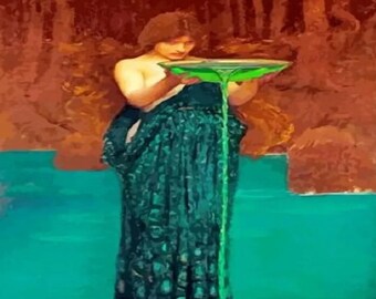 John William Waterhouse Boreas Print Poster - Etsy