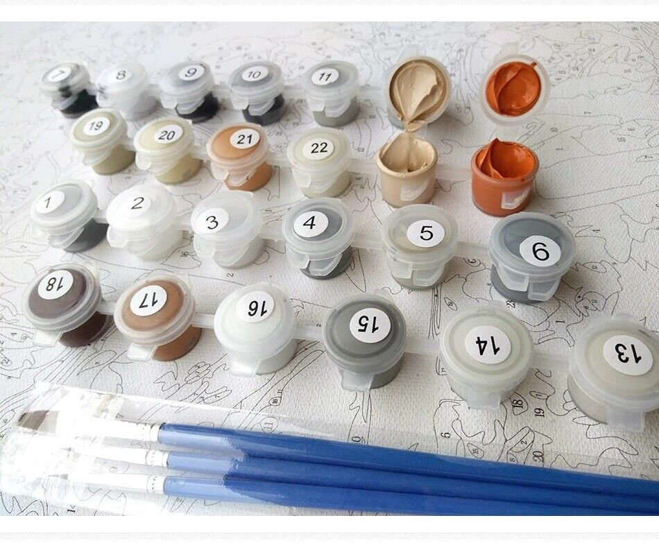 Paint by Numbers Kit the Bolt by Jean Honore Fragonard Painting the ...