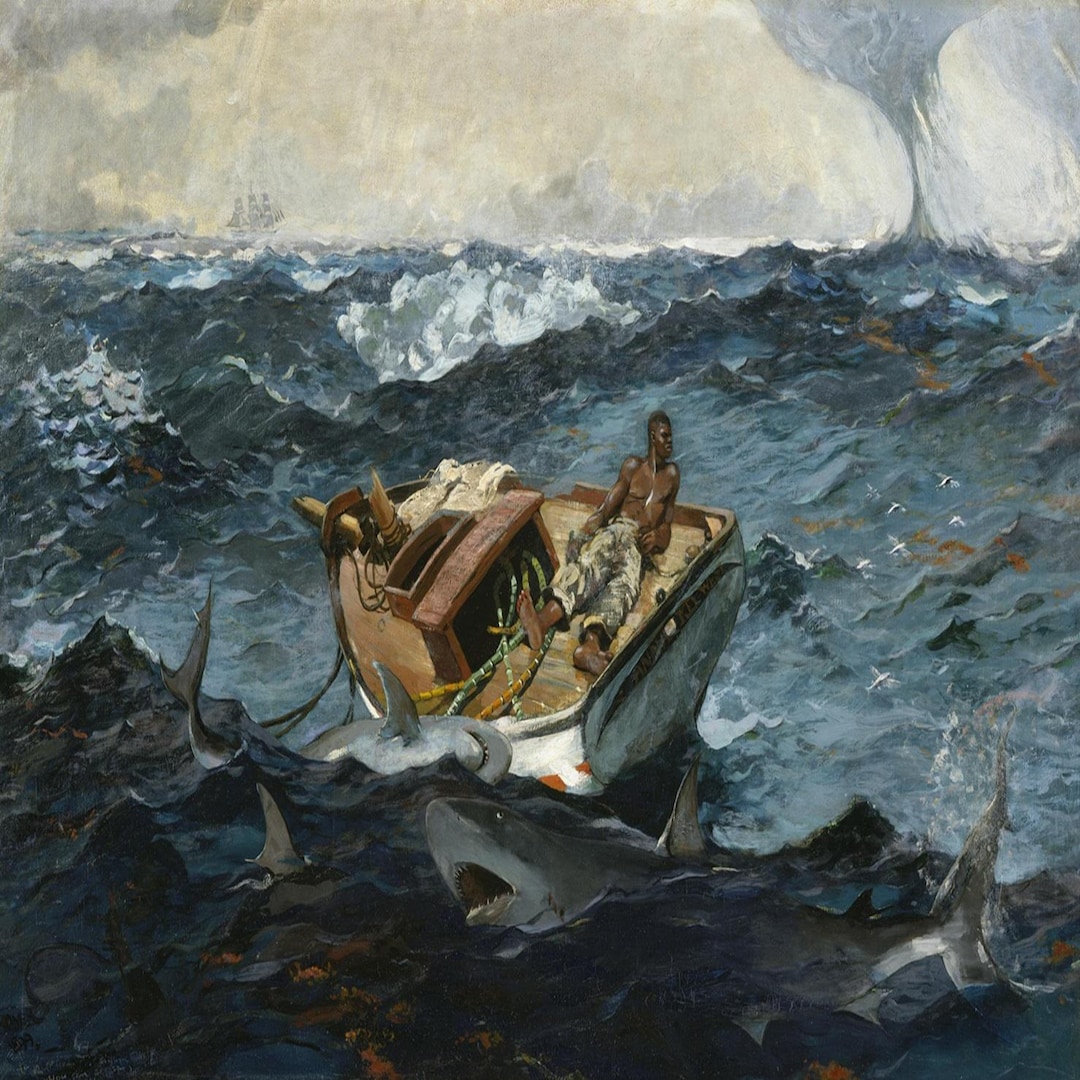 The Gulf Stream by Winslow Homer Painting Vintage Landscape Artwork ...