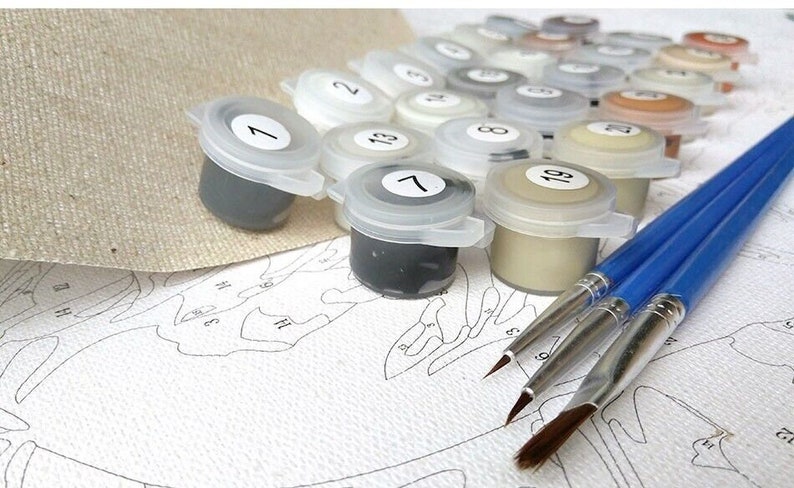 Paint by Numbers Kit Richard I Lionheart, King of England by Merry ...