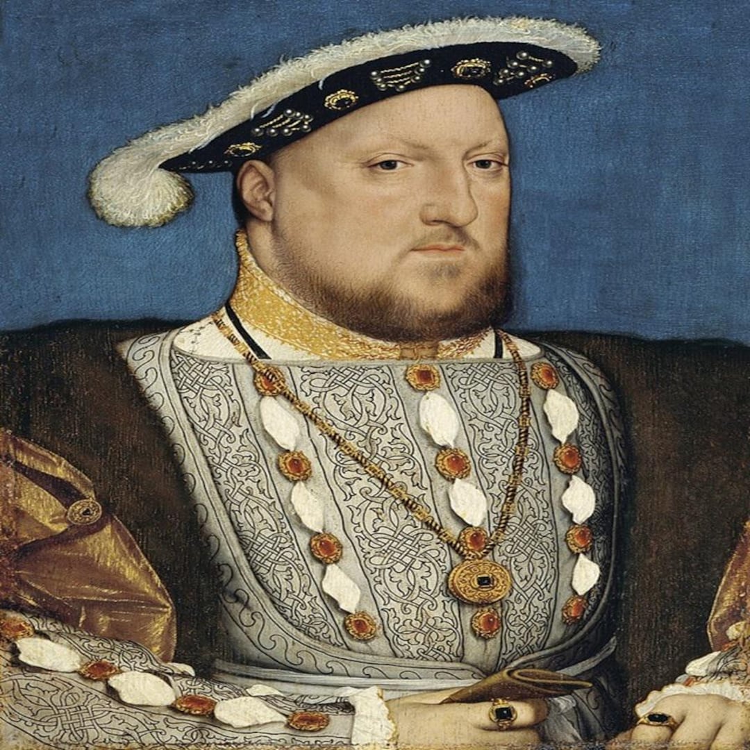Portrait Royal King Henry VIII of England by Hans Holbein the Younger ...