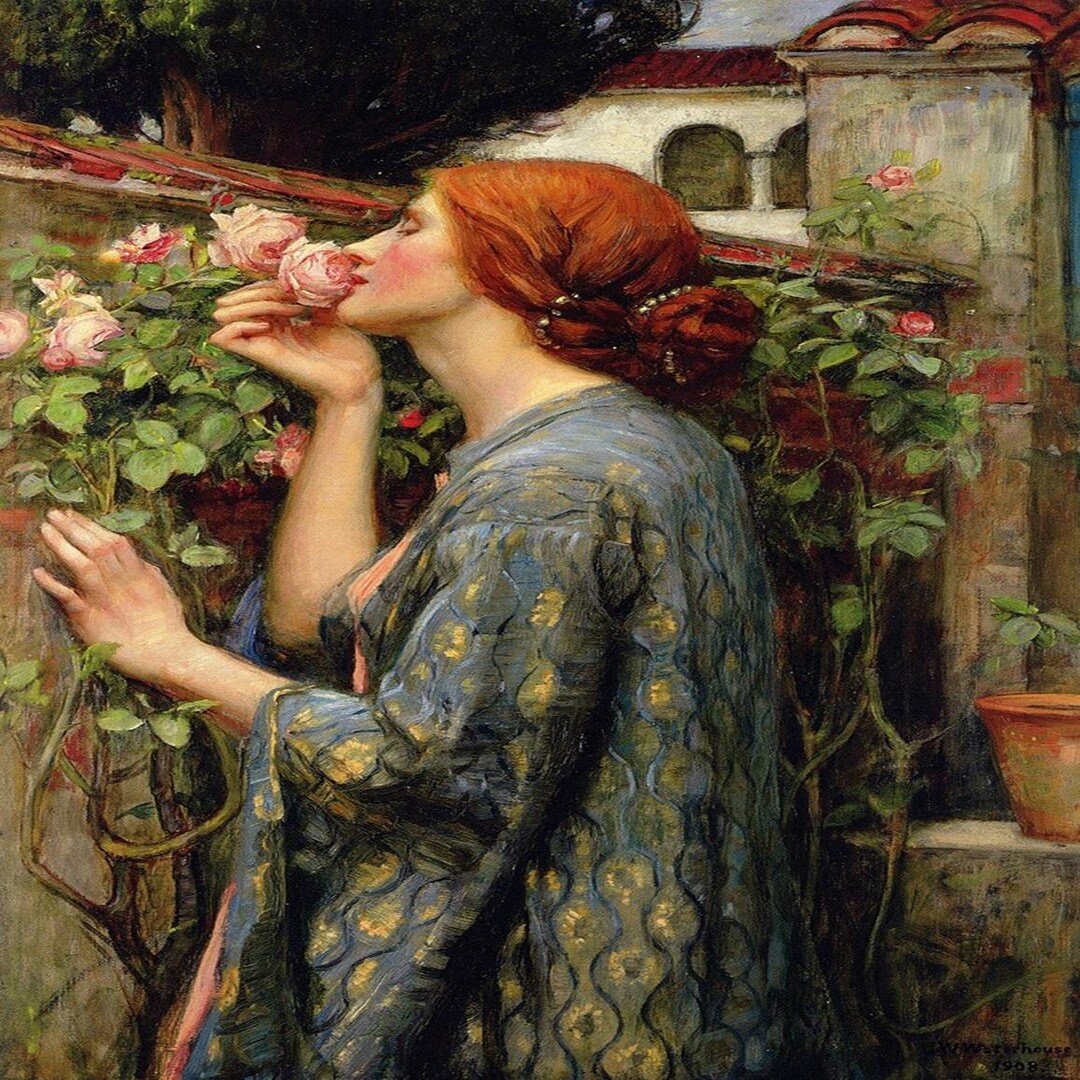 The Soul of the Rose by John William Waterhouse Painting Vintage ...