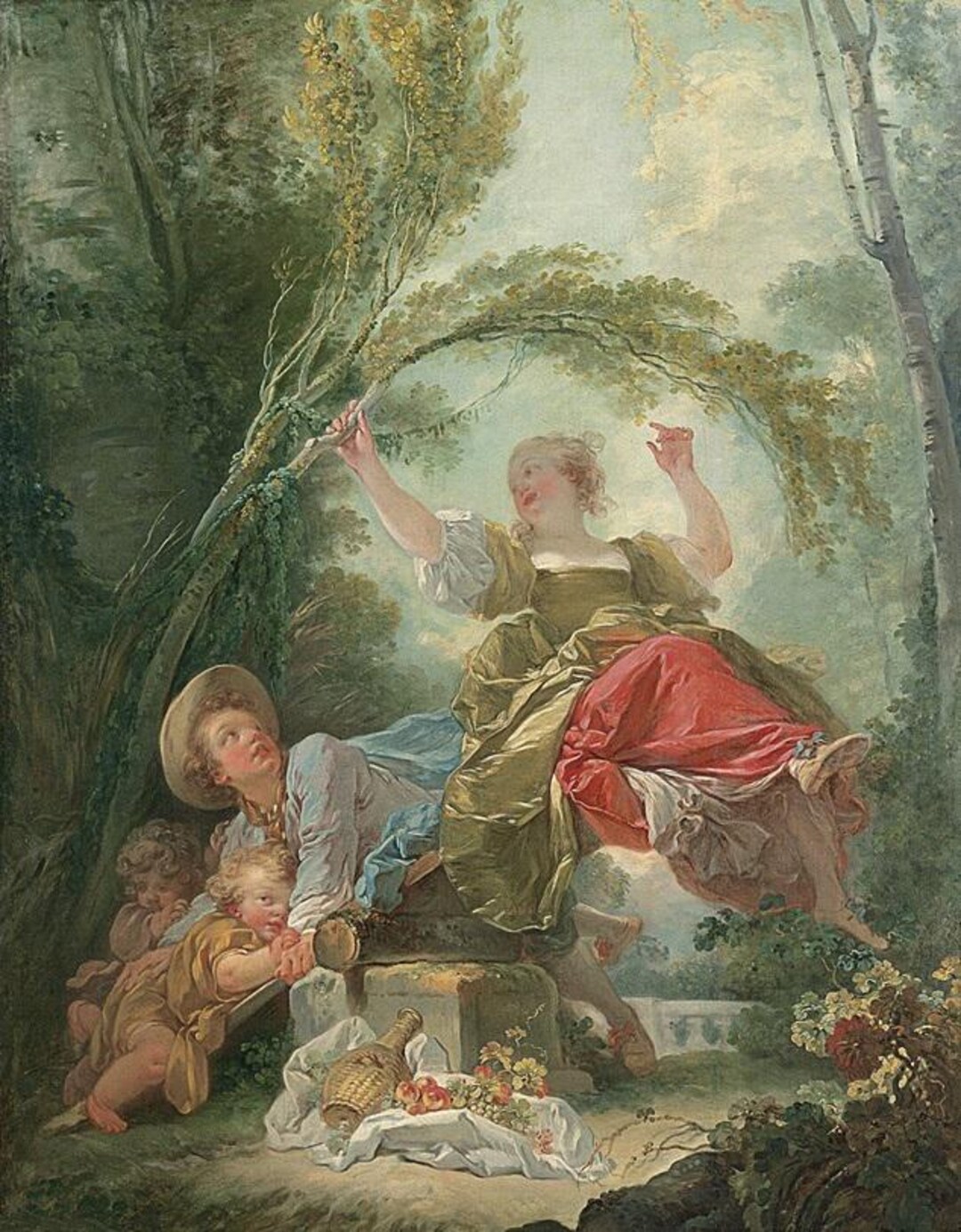 The See Saw by Jean Honore Fragonard Painting Vintage Artwork Paint by ...
