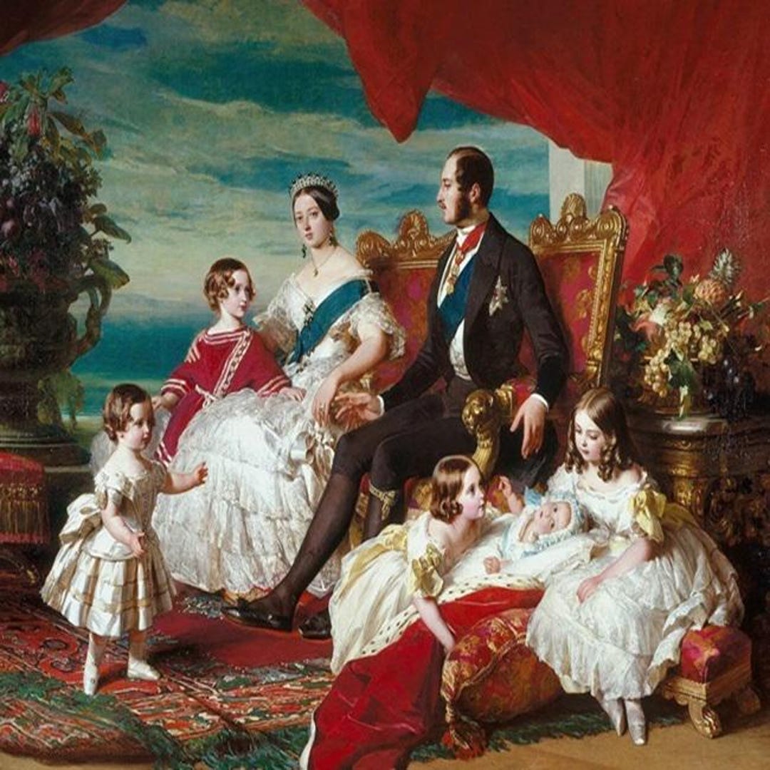 Family of Queen Victoria by Franz Winterhalter Artwork Art Vintage ...