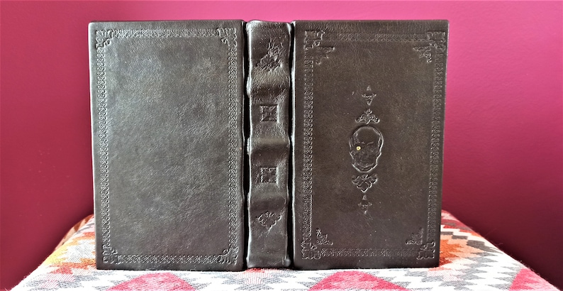 Leather Grimoire Dungeons and Dragons Medieval Large Tome - Etsy UK