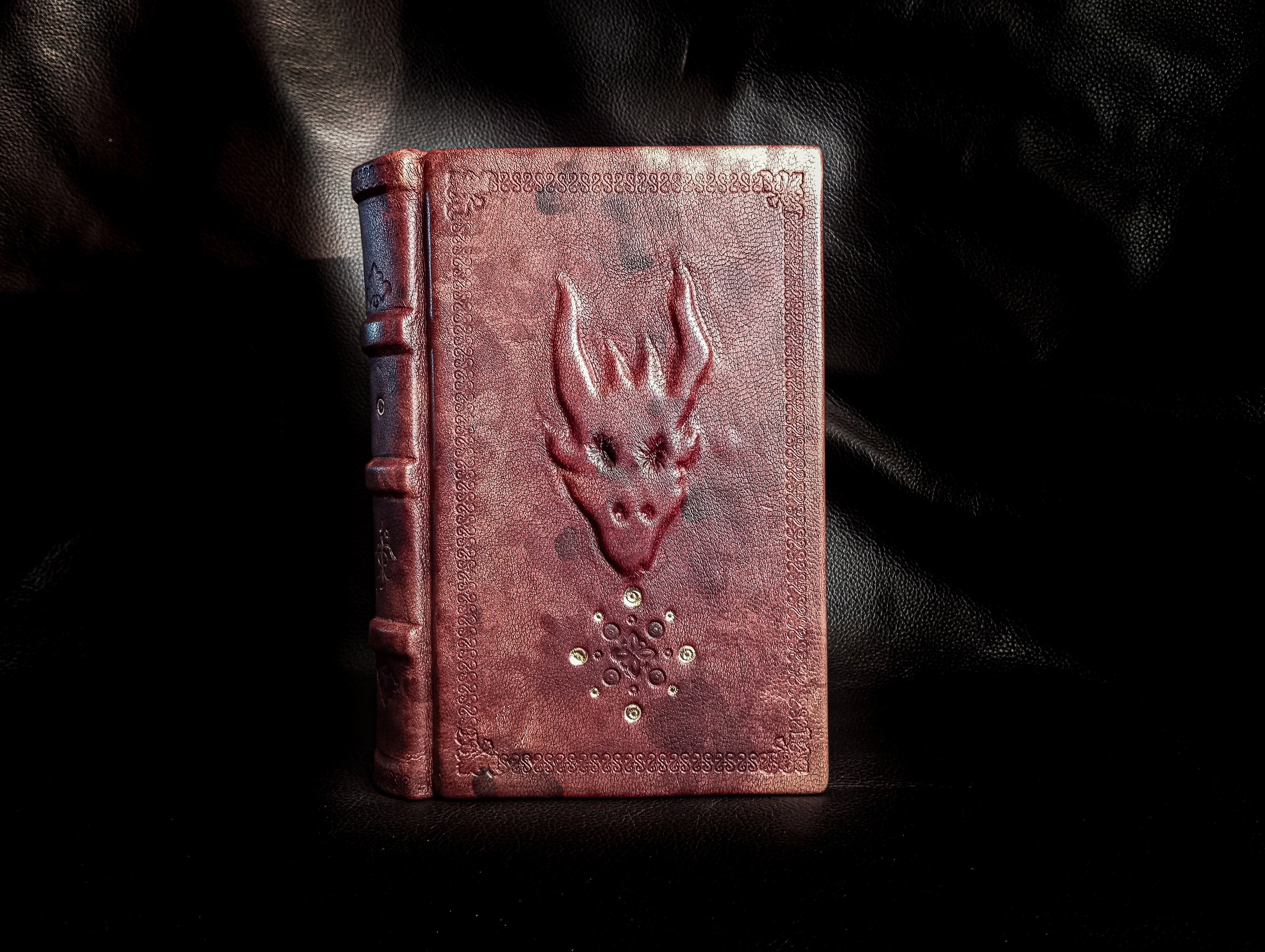 Tolkien's the Hobbit, Deluxe Gothic /medieval /grimoire Style, Leather ...