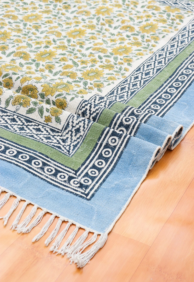 4x12 Feet Runner Rug Outdoor Runner Rugs Cotton Runner Rug | Etsy