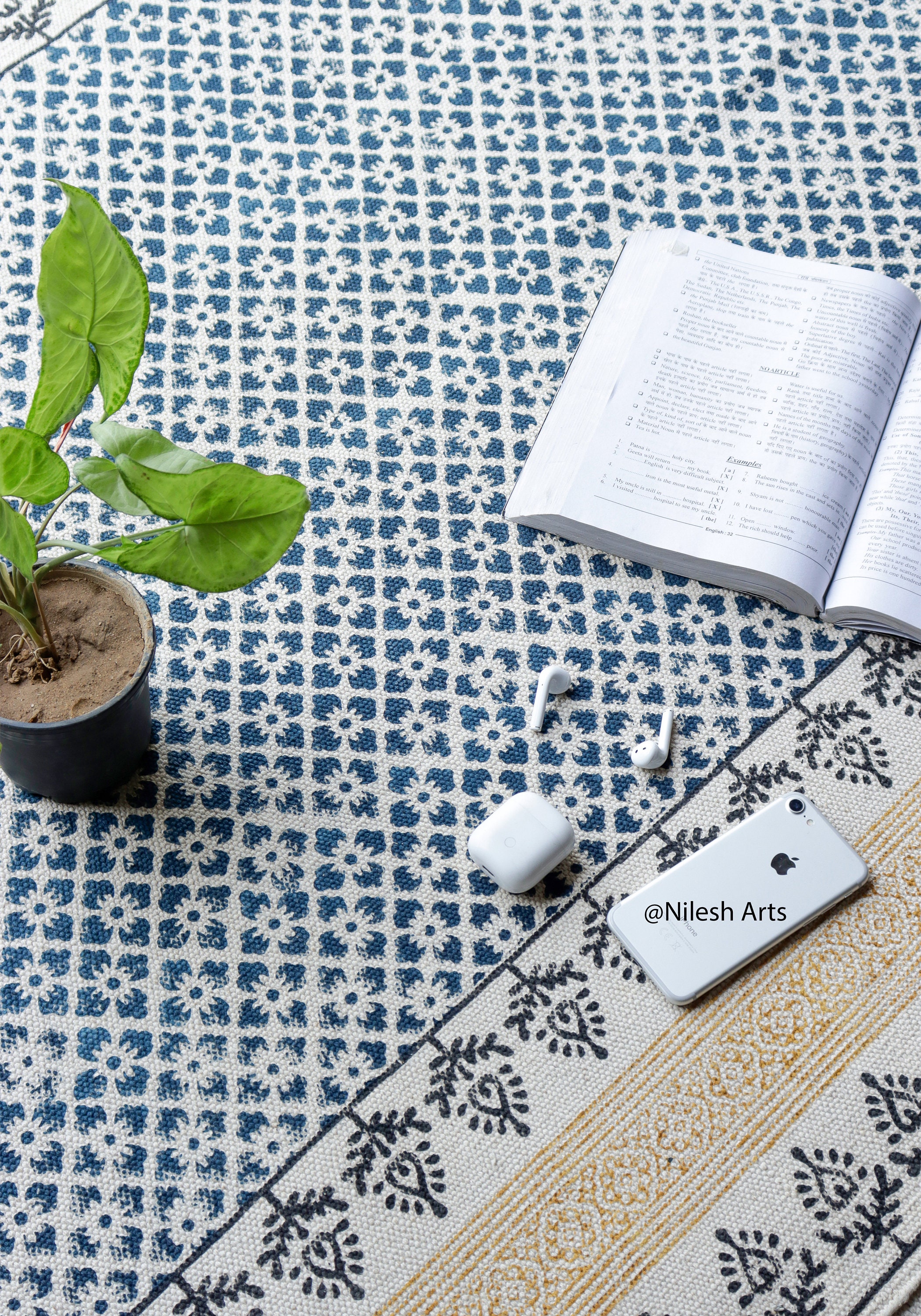 OUTDOOR COTTON RUG Handmade Rug Kitchen Rug Turkish Rug | Etsy