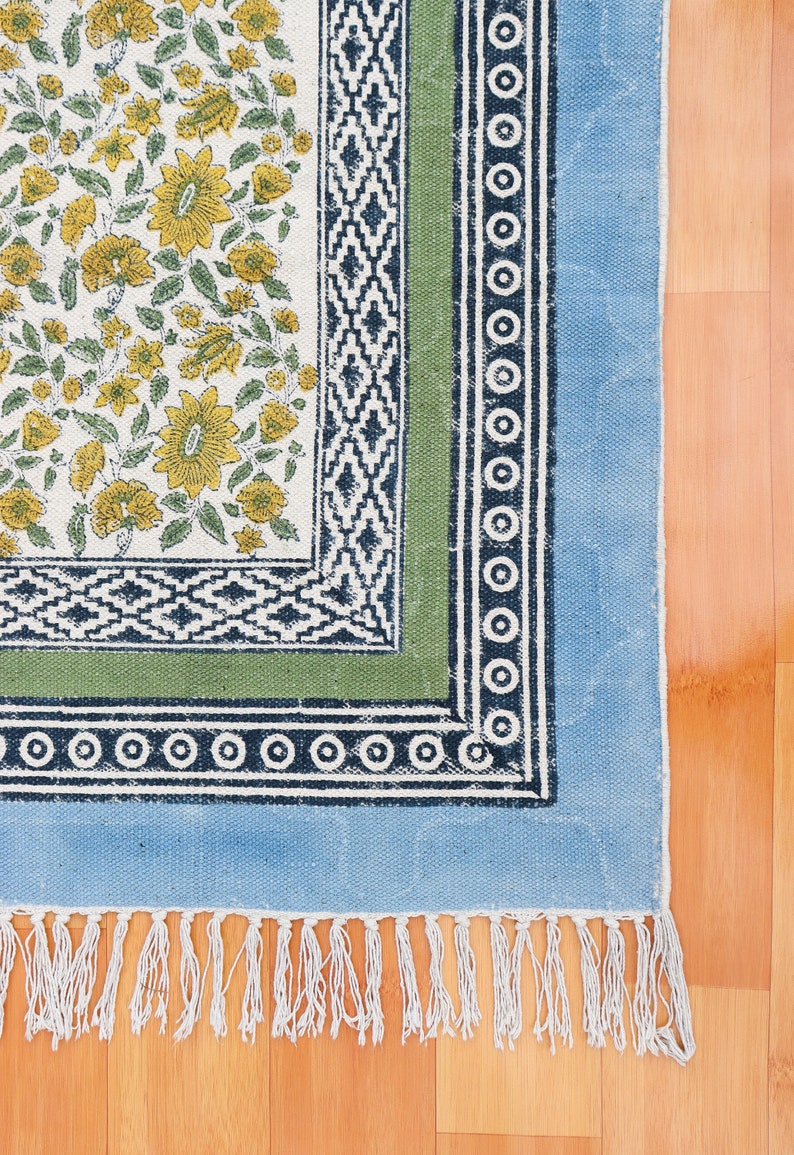 4x12 Feet Runner Rug Outdoor Runner Rugs Cotton Runner Rug | Etsy