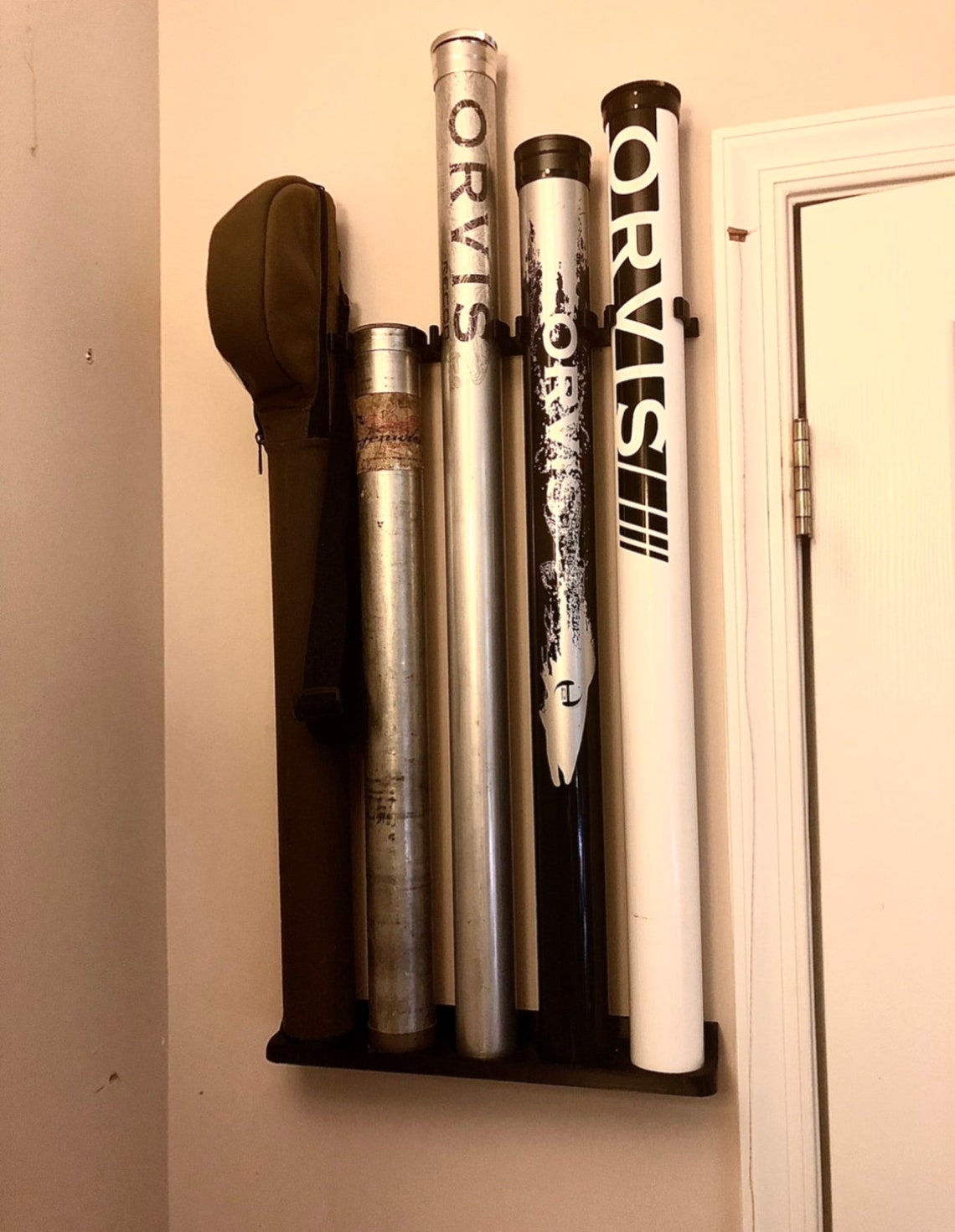 Fly Fishing Rod Tube Holder - Etsy