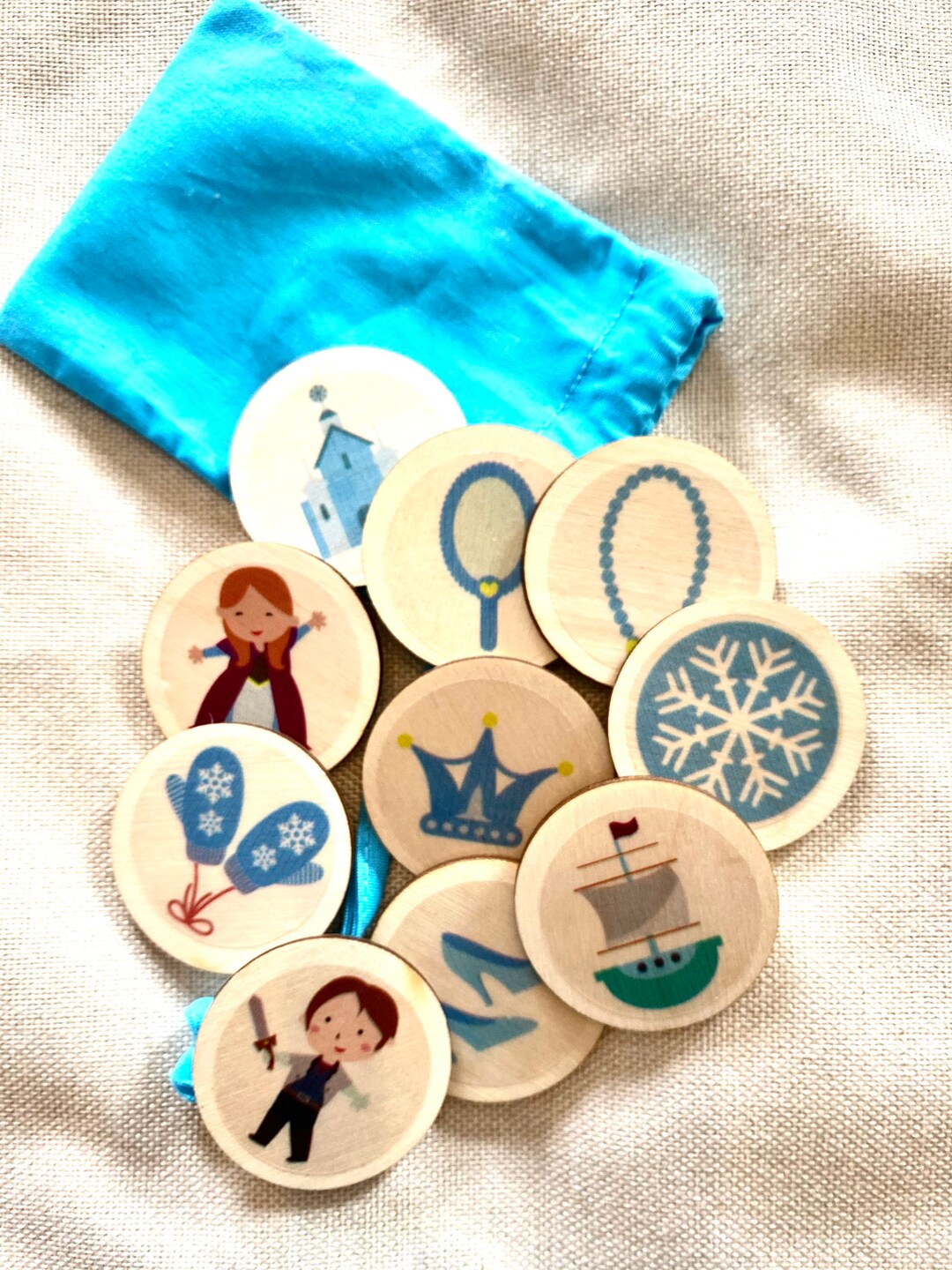 Frozen Storytelling. Ice Queen Story Tokens. Language and Literacy ...