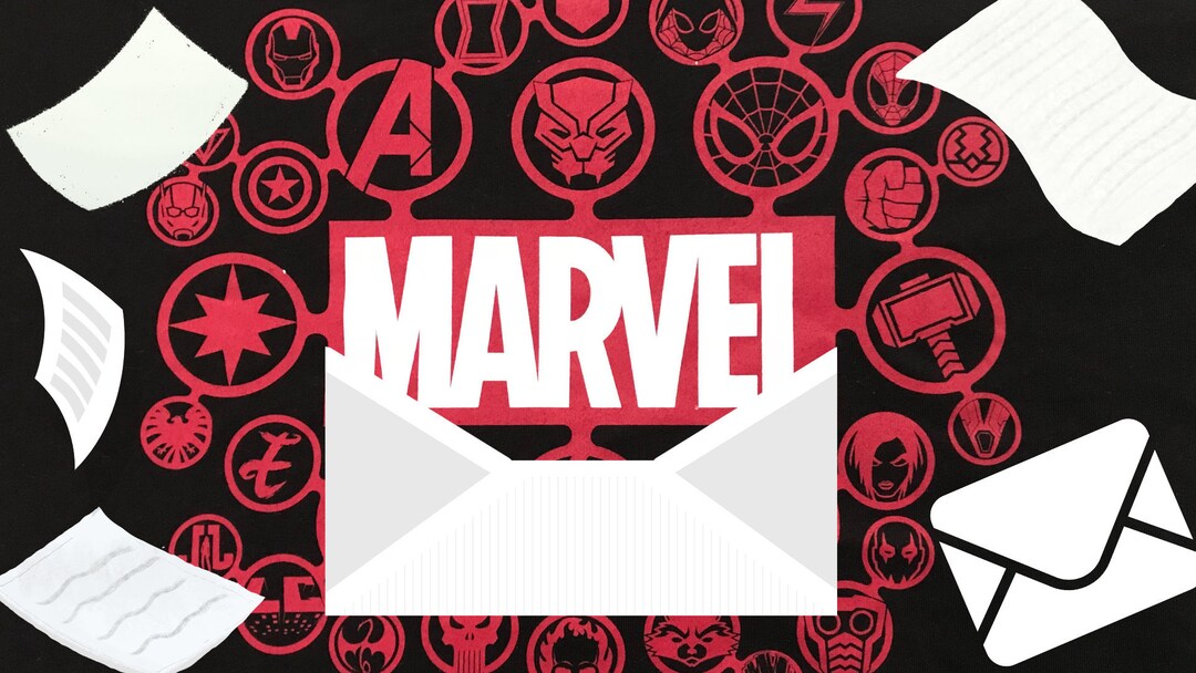 Letter From Your Favourite Marvel Character - Etsy