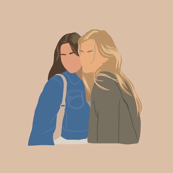 Faceless Portraits - Etsy