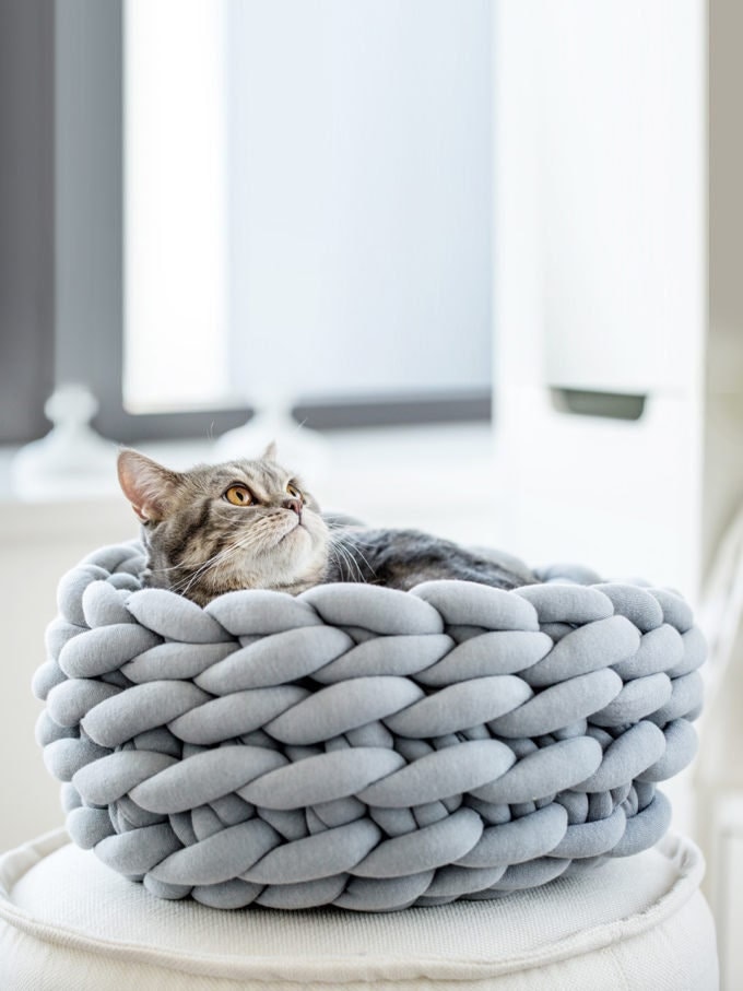 Pattern / Tutorial. Ohhio Cat Bed Step-by-step Illustrated DIY ...