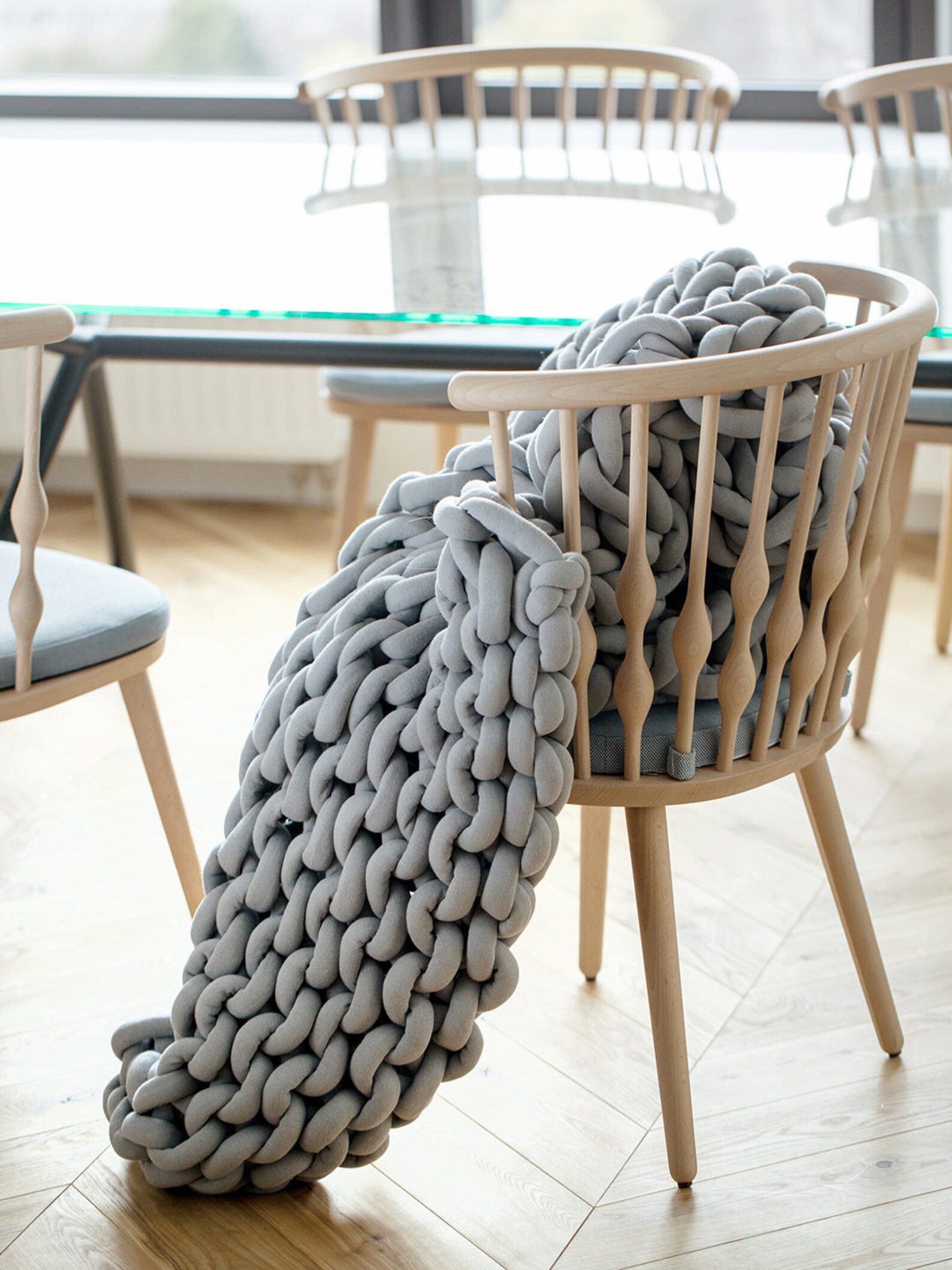 Pattern / Tutorial. Ohhio Arm Knitted Blanket. Six Sizes. Illustrated ...