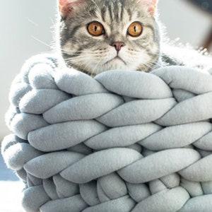 Pattern / Tutorial. Ohhio Cat Bed Step-by-step Illustrated DIY ...