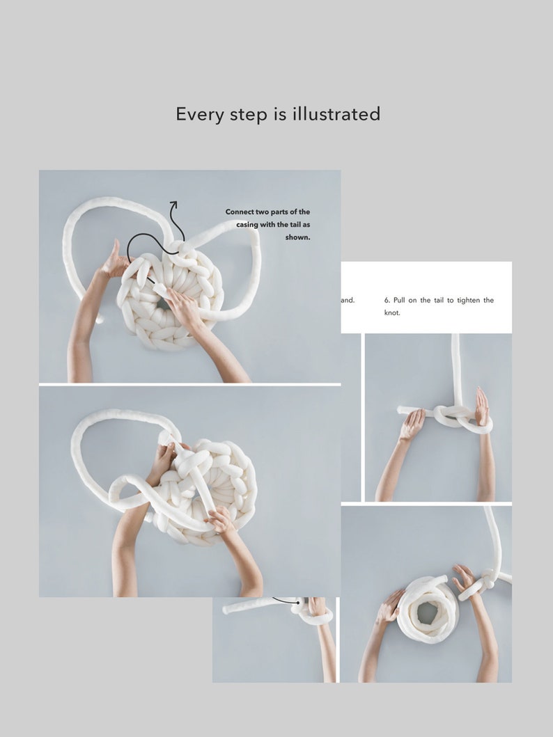 Pattern / Tutorial. O-cushion. Three Sizes. Illustrated Step-by-step ...