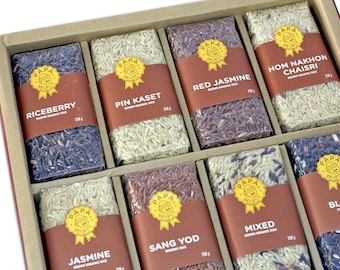 Organic Thai Jasmine Rice Gift Set Healthy Natural Superfood 2 LB - Etsy