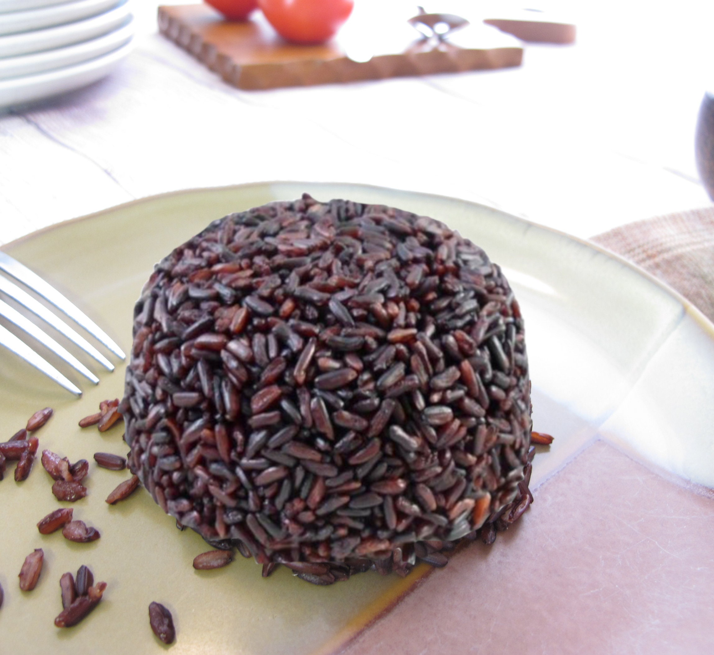 Organic Riceberry Rice Thai Black Jasmine Whole Grain Healthy Natural ...