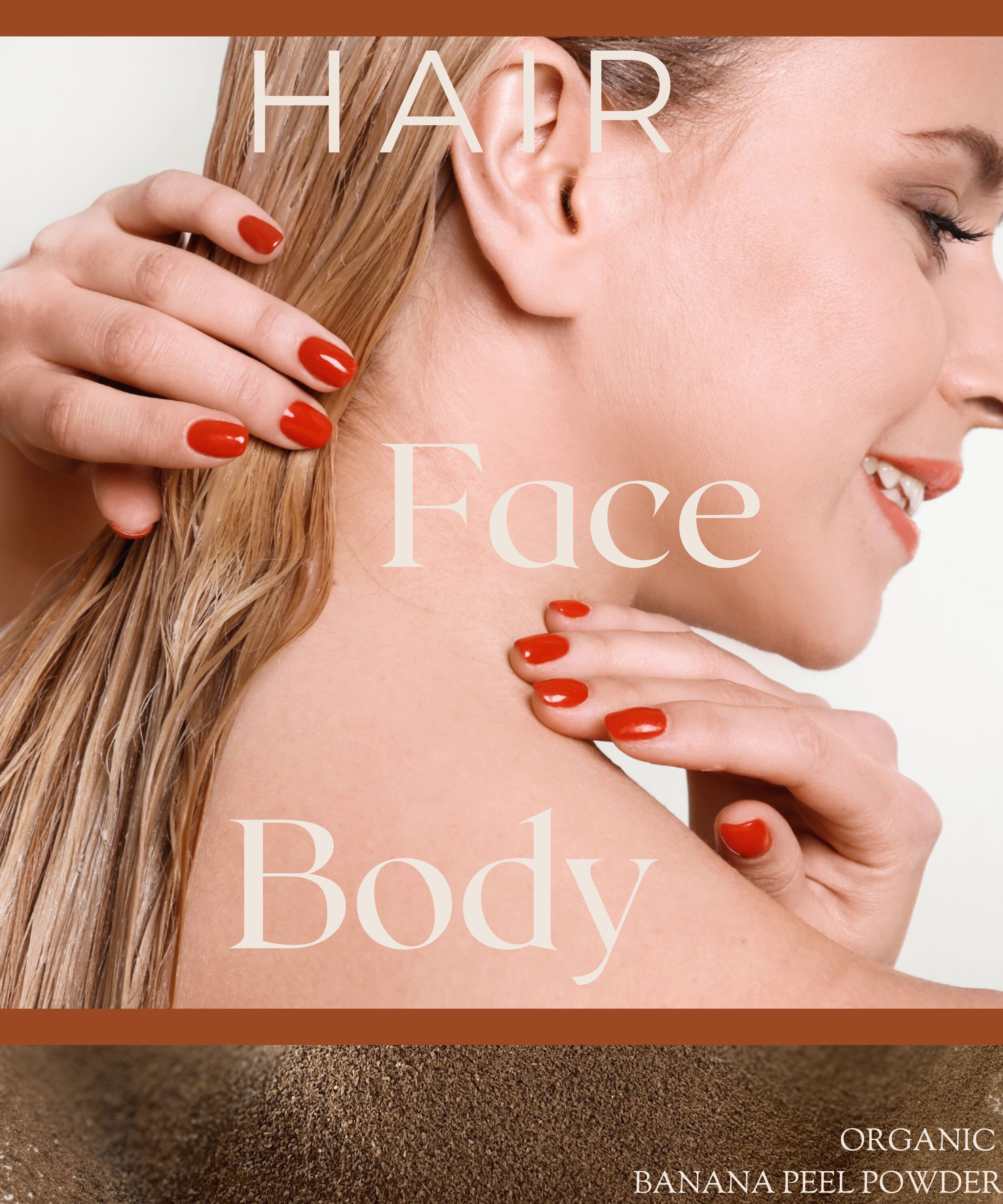 Organic Banana Peel Powder for Tea Cooking Baking Nutritious Healthy ...