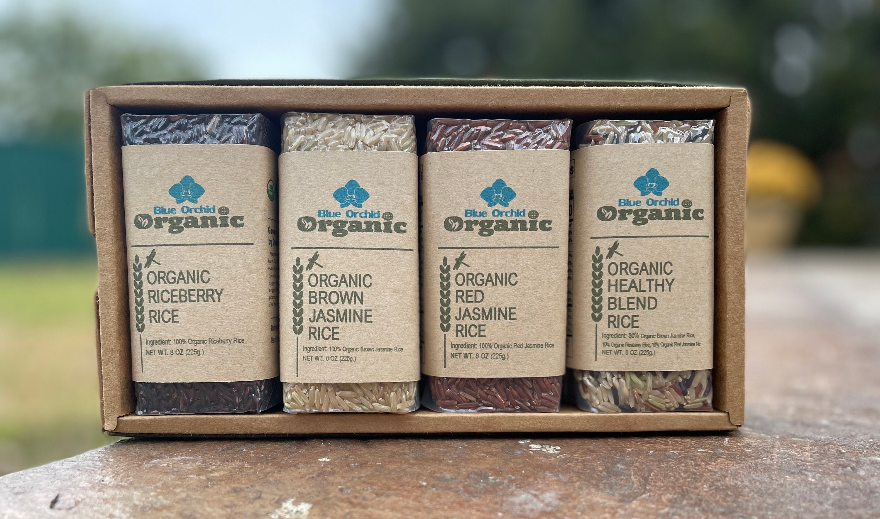 Organic Thai Jasmine Rice Gift Set Healthy Natural Superfood 2 LB - Etsy