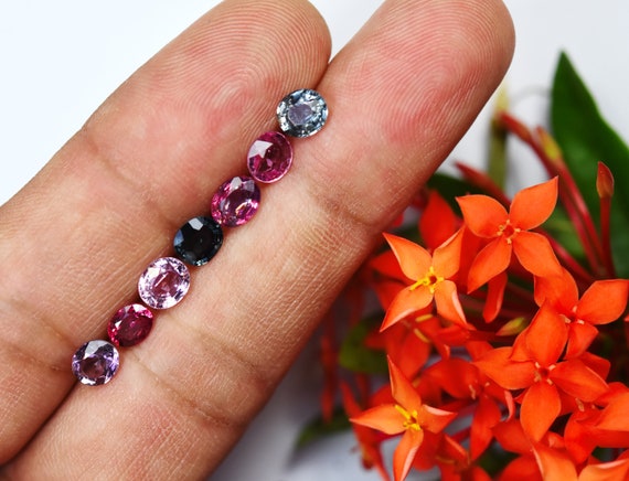 Natural SPINEL Mix Shape Wholesale Lot From Burma Faceted - Etsy