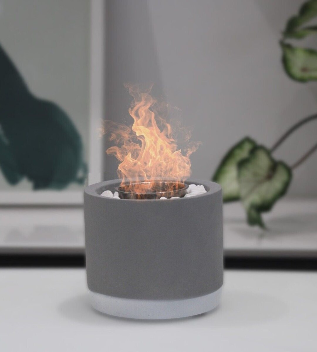 Bio Ethanol Fireplace Indoor Outdoor Table Top Burner Fire - Etsy UK