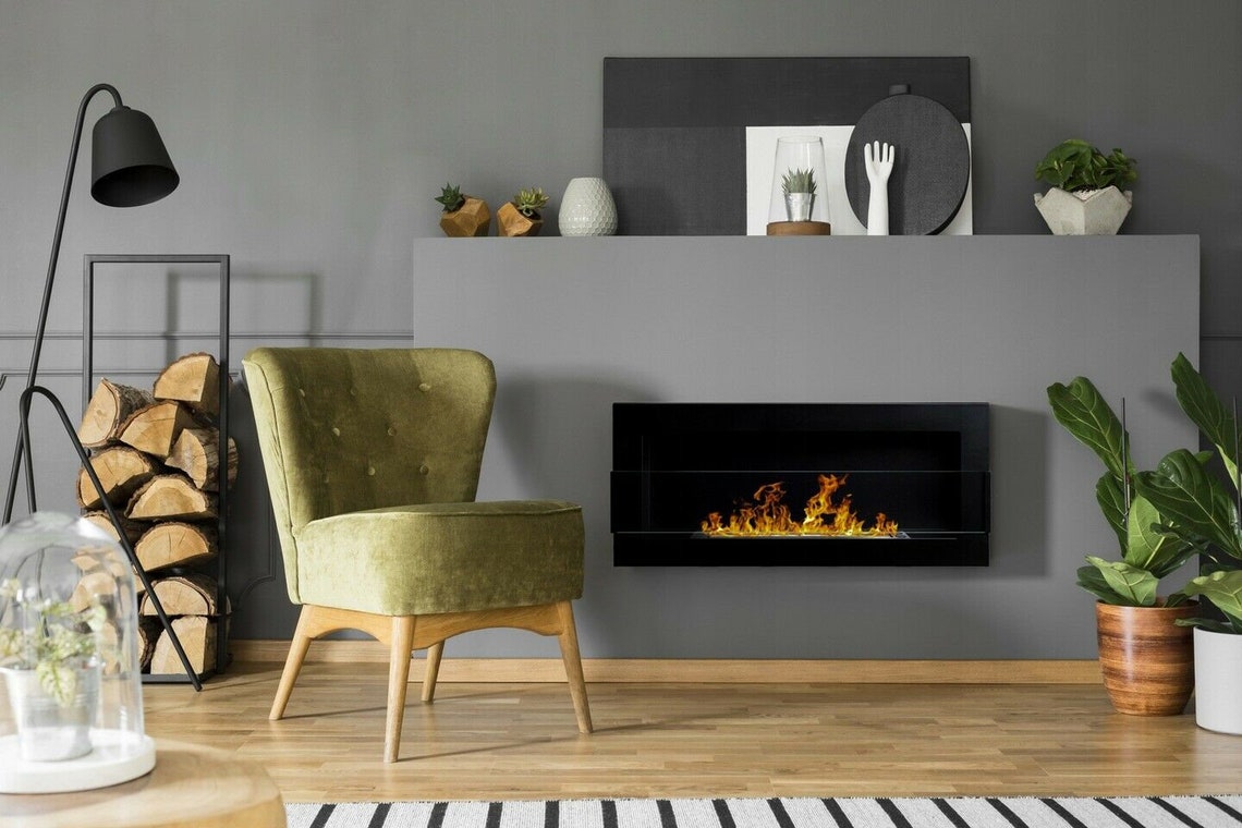 Bio Ethanol Bioethanol Fireplace B2C Professional 900 X 400 | Etsy UK