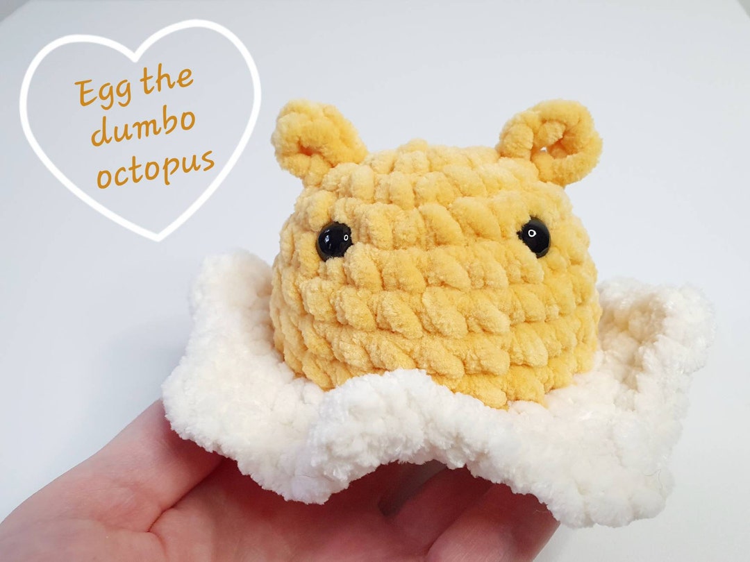 Egg the Dumbo Octopus - Etsy UK